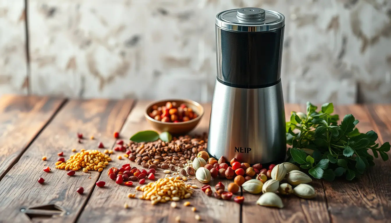 Versatile Electric Grinder Beyond Salt Pepper – Chefio